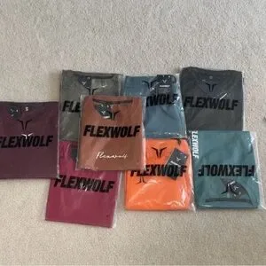 Flex Wolf | Shirts | Mens Flex Wolf Athletic Apparel Collection Bundle ...